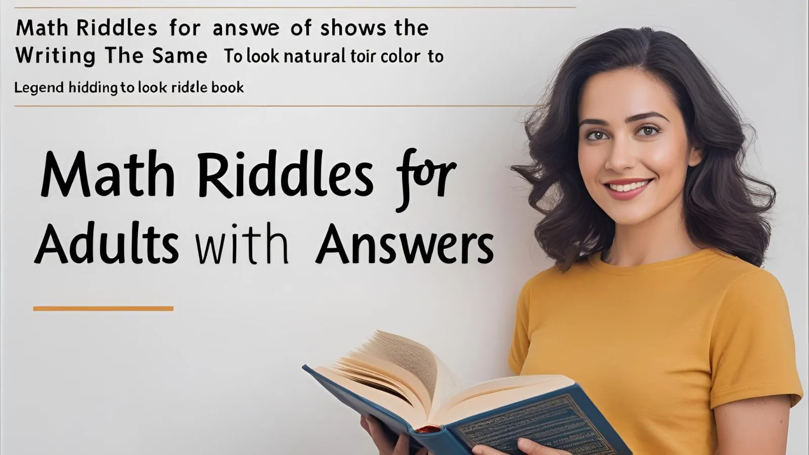 115+Math Riddles for Adults With Answers:Funny,Tricky(2025)